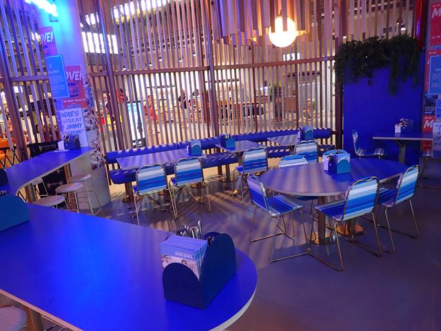 Inside dining at Jimmy Grants Greek Restaurant – tripAtrek Travel